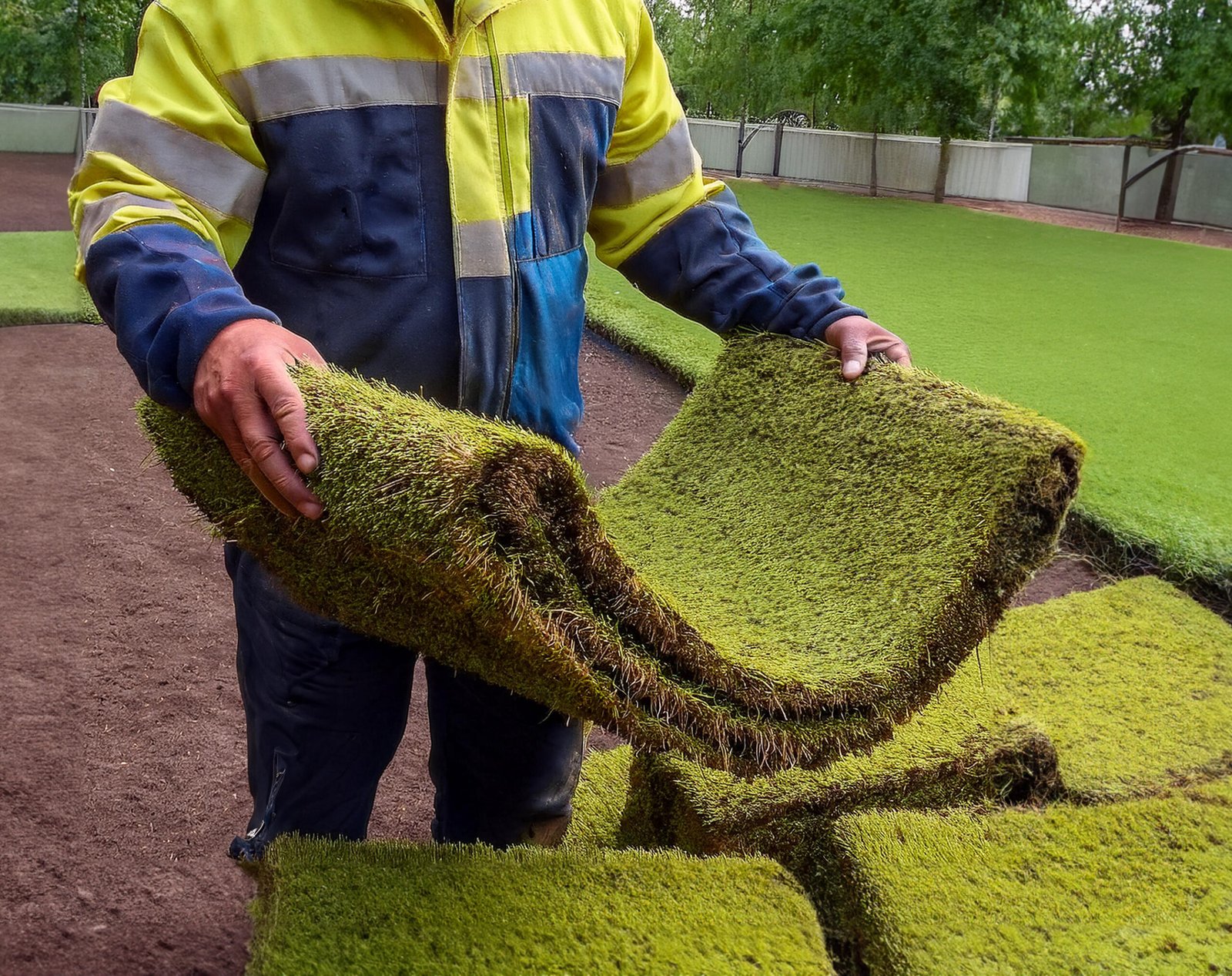 New Lawn Installation - Ecua Landscaping